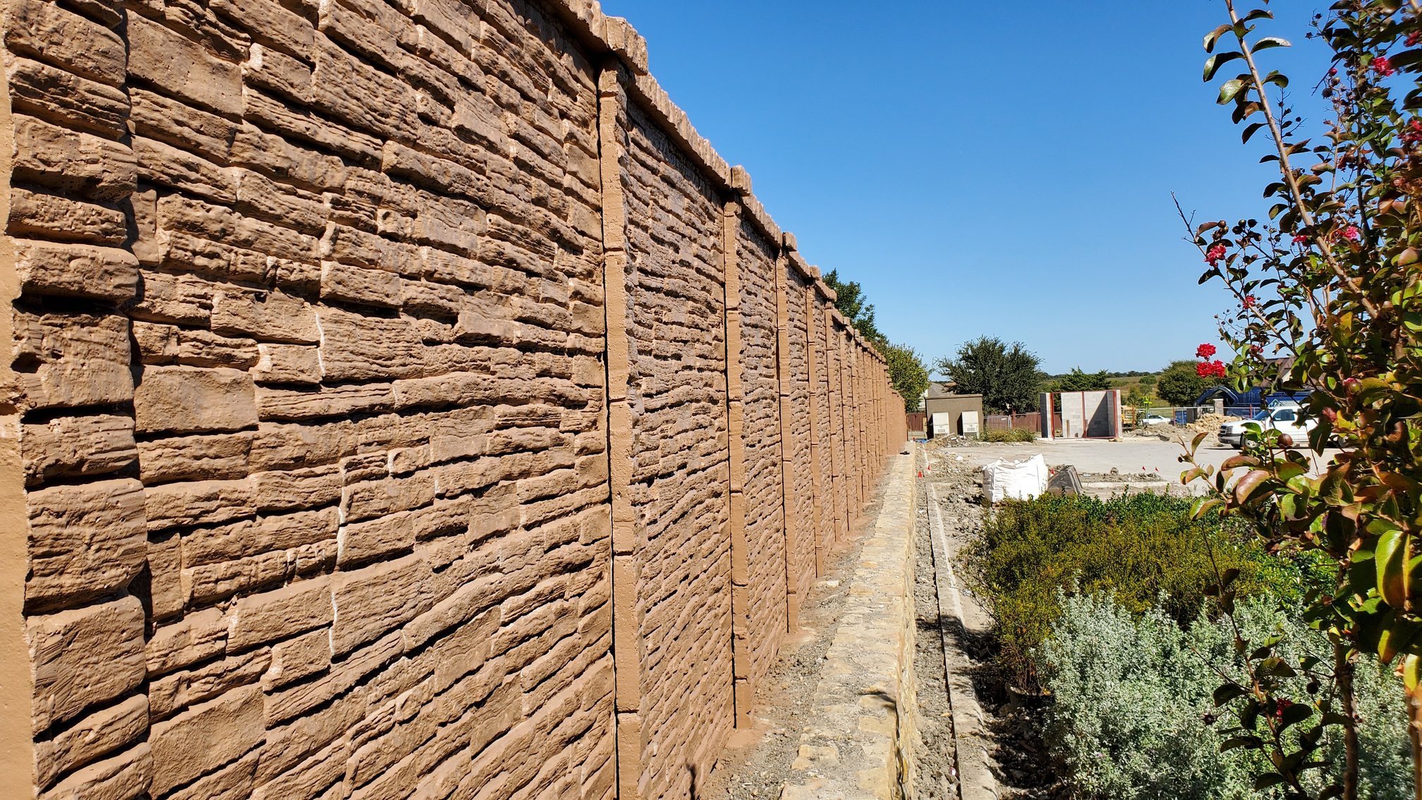 Austin Precast Concrete Fence | Hilltop Concrete